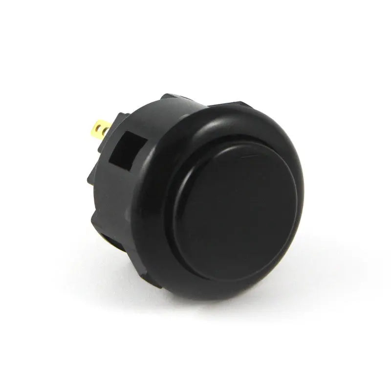 Sanwa OBSF-24 Snap-in Button - Black RIM ONLY - Paradise Arcade Shop