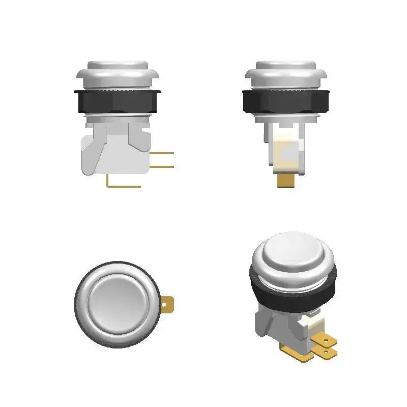 iL PSL-C Concave Short Stem Button - Red