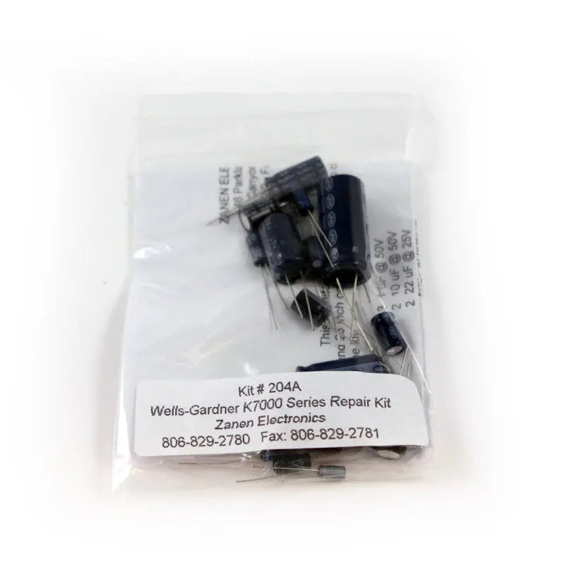 K7000-7100 13", 19" and 25" Color Monitor Cap Kit - Paradise Arcade