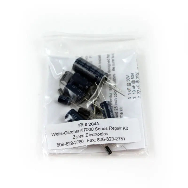 K7000-7100 13", 19" and 25" Color Monitor Cap Kit - Paradise Arcade