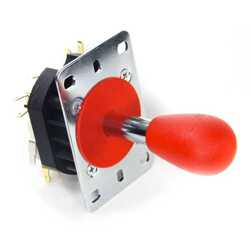 IL Magnetic Joystick, Red Bat, Silver shaft - Paradise Arcade Shop