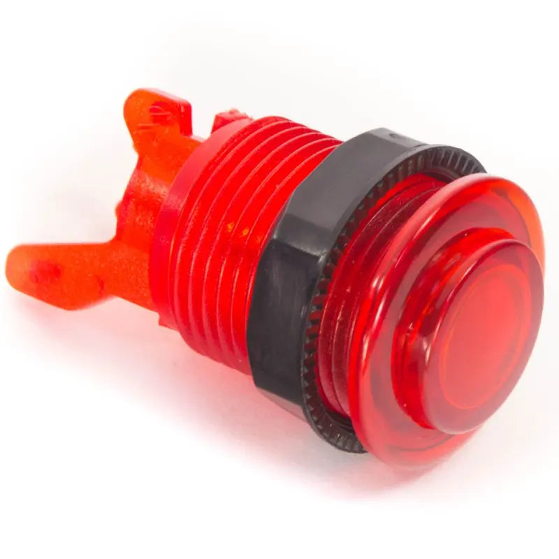 iL PSL-L-CV Convex Button - Translucent Red - Paradise Arcade Shop