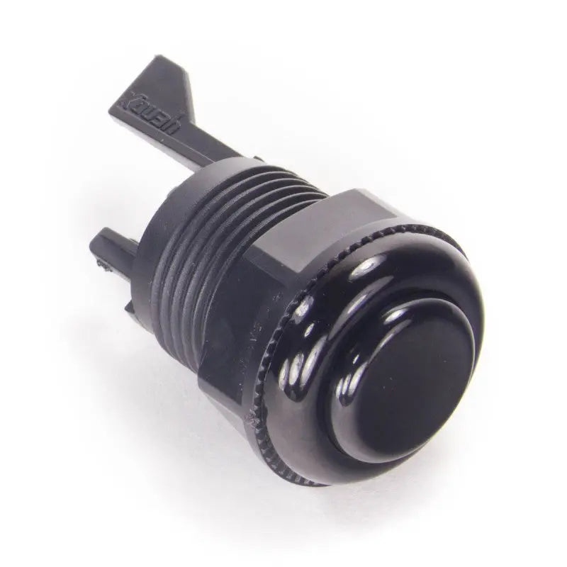 Yenox Concave Button - Black - Paradise Arcade Shop